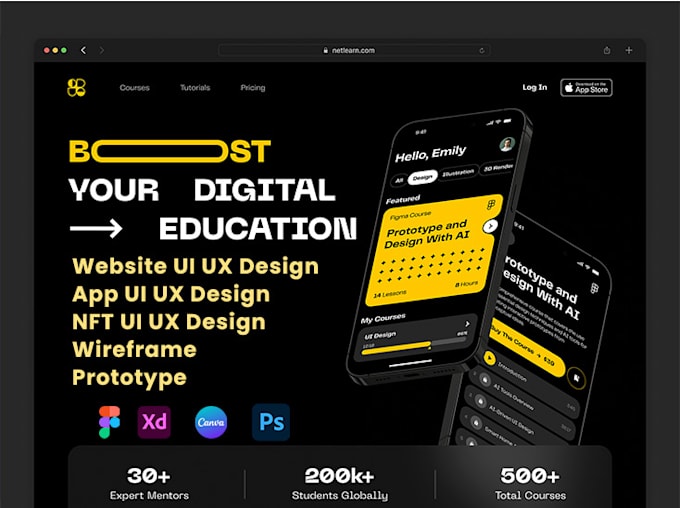 Do Mobile App Ui Ux Design Website Ui Ux Desgin Ux Design Figma And Xd By Ay Digital Fiverr
