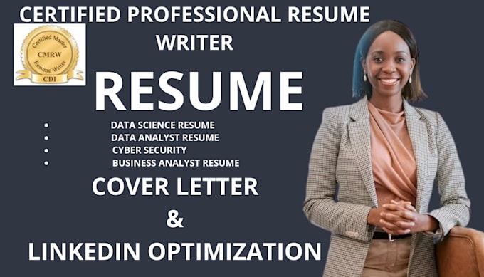 Craft data science and data analyst resume, cyber security, and resume ...