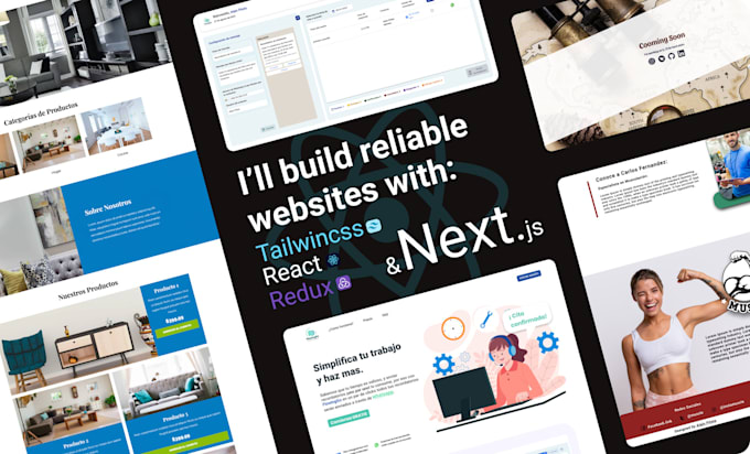 Build reliable websites using react js tailwindcss nextjs by Alain ... Build reliable websites using react js tailwindcss nextjs by Alain ...