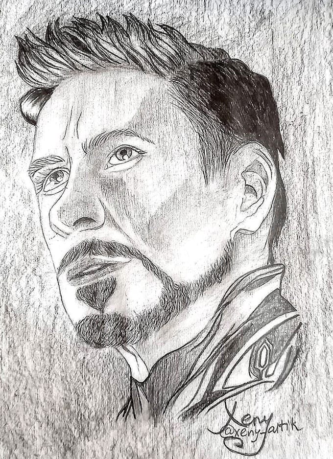 Providing hand drawing realistic portraits with pencils by Xeny_artik ...