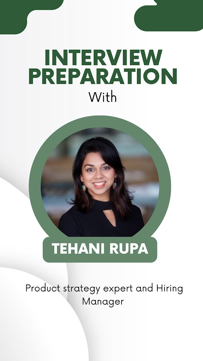 Interview preparation and coaching consultant by Tehanirupasingh | Fiverr