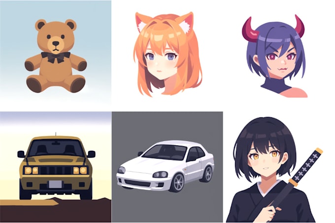 Make five custom flat icons for your icon set by Ameliagaspary | Fiverr