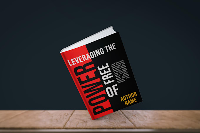 Design professional typographic book cover design by Fasihdesigns | Fiverr