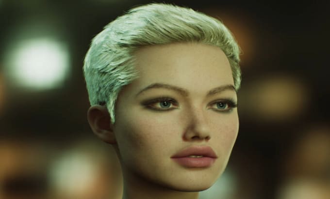 Design 3d hyper realistic model, metahuman character by Boye_studio321 ...