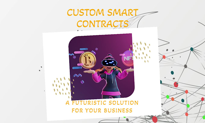 Craft a custom smart contract on evm chains by Kamisoft | Fiverr