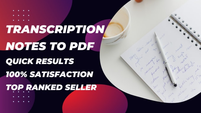 Convert your handwritten notes into pdf form by M_ali_husnain | Fiverr Convert your handwritten notes into pdf form by M_ali_husnain | Fiverr