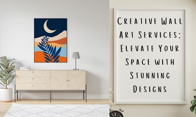 Creative wall art elevate your space with stunning designs by ...
