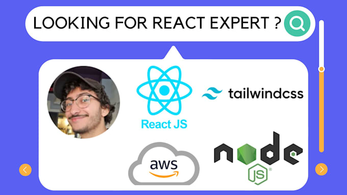 Develop your react application by Yacinemojo | Fiverr