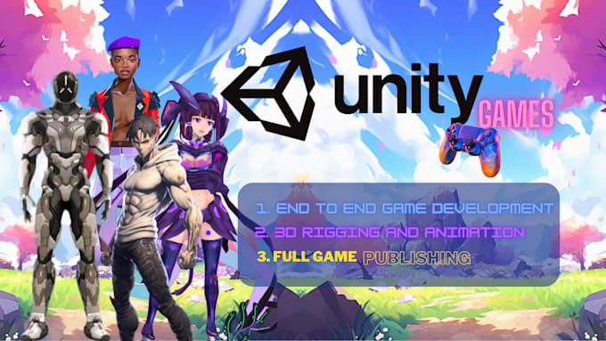 Build a 3d fighting game in unity, money back guaranteed by Nlg525 | Fiverr