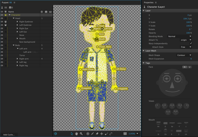 Create an adobe character animator puppet by Scott_joshua10 | Fiverr