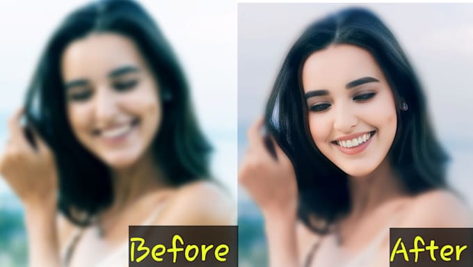Fix blurry photos,remove background,enhance shapen and upscale photos ...