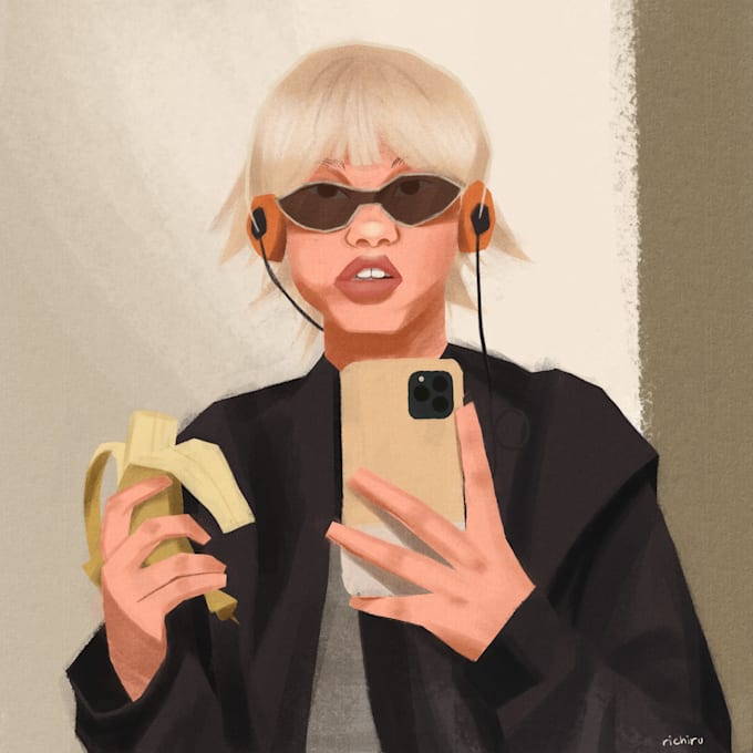 Make cartoonized fully rendered portraits by Ttokis | Fiverr