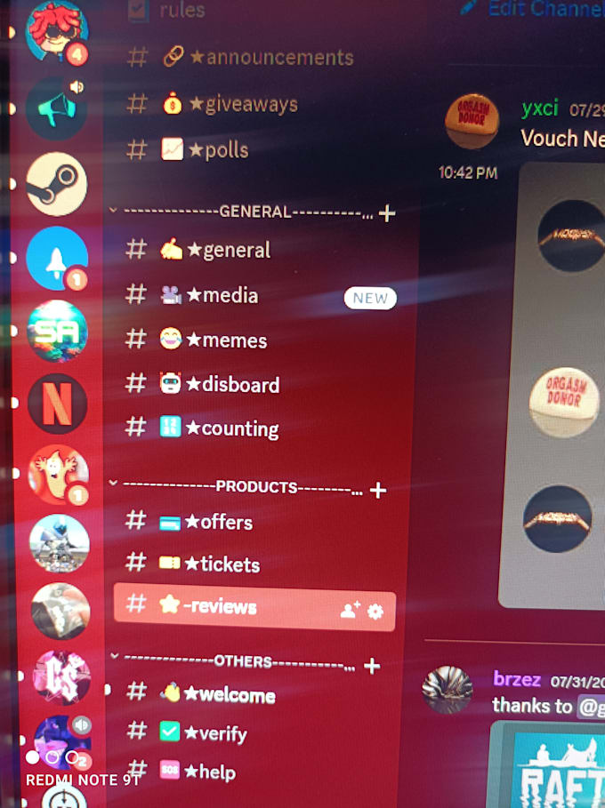 Build for free a discord server complete with bots by Noahzanni | Fiverr
