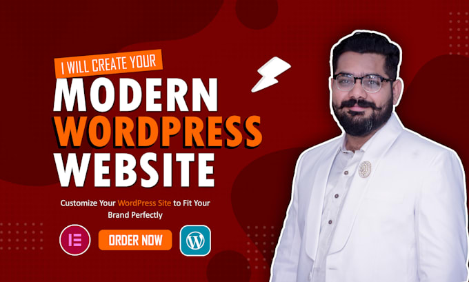 Create your responsive and modern wordpress website design by Ybmughal | Fiverr