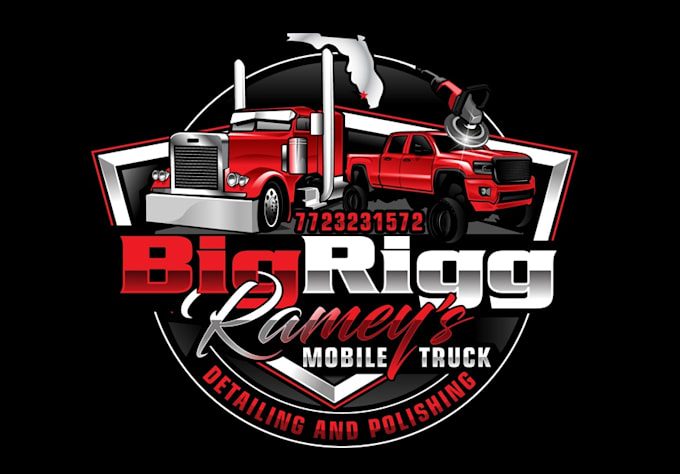 Create gorgeous truck detailing and polishing logo design by Jalen ...