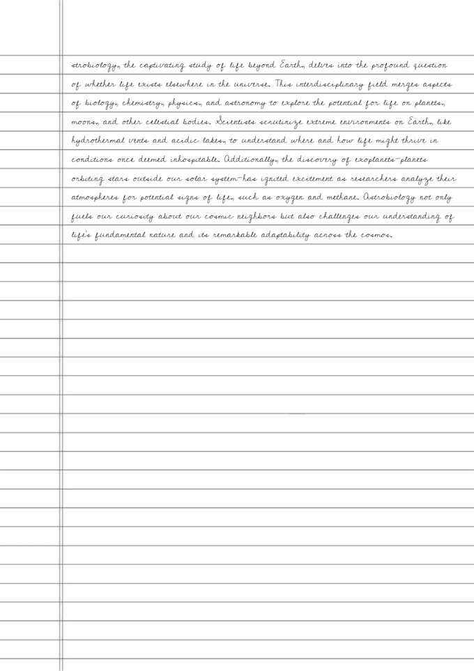 Create handwriting notes and letters by Snehashamshad0 | Fiverr