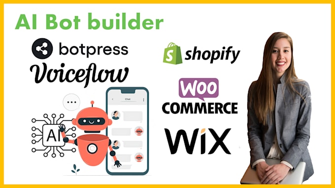 Create a ecommerce ai chatbot with botpress voiceflow by Edgarpogo | Fiverr