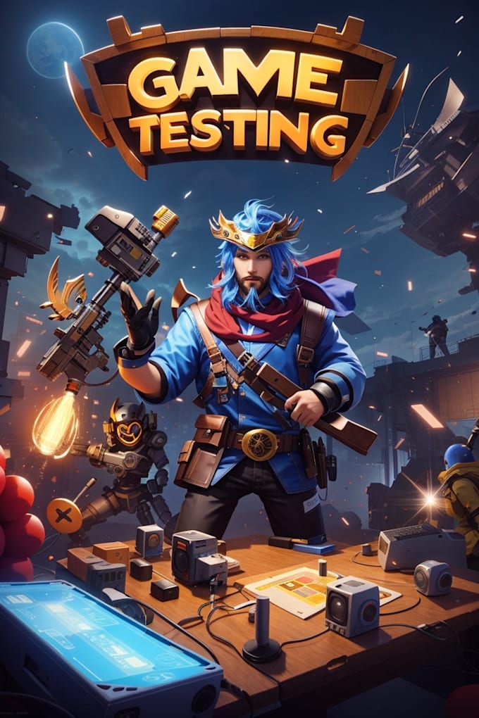 Test, analyze, review your pc or mobile video game by Balzsbornemisza ...