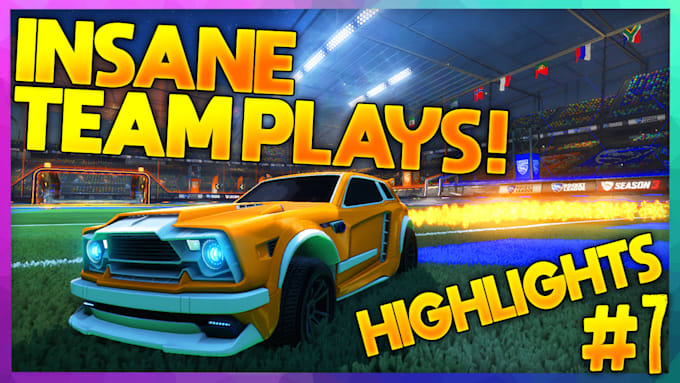 Make a professional rocket league montage by Conflixau | Fiverr
