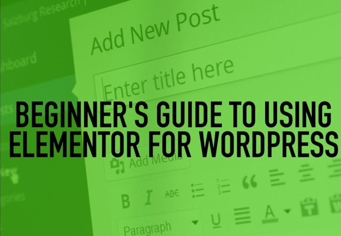 Create new wordpress website with elementor paid template by Funbact ...