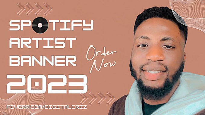 Make an appealing and professional spotify artist banner by Digitalcriz ...
