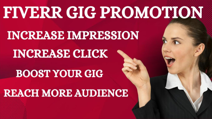 Do Fiverr Gig Promotion And Ranking With Seo Rank Gig Description And Gig Image By Mycreator