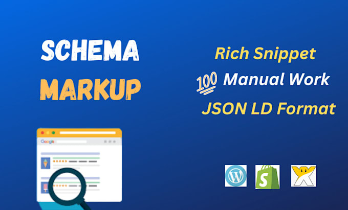 Advance schema markup rich snippet and structured data setup by Hanifachowdhury | Fiverr