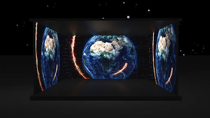 Do 360 immersive projection room by Ramiro_quartz | Fiverr