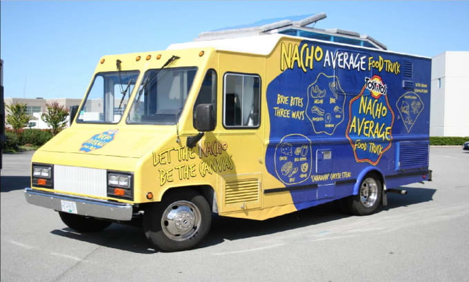 Design food truck, food container, van, stall, stand, booth by ...