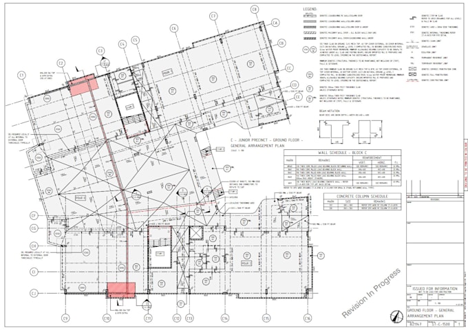 Draft revit structural plans by Zack_whte | Fiverr