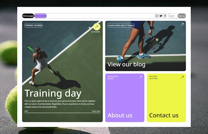 Design for web site, mobile app, posters, banners, animation by ...