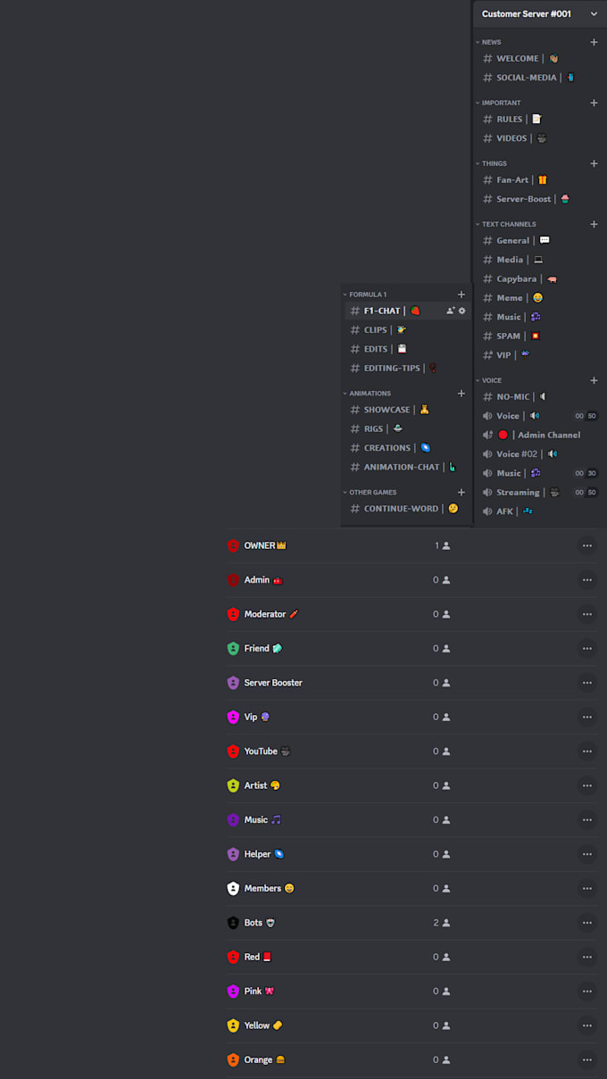 Create you a perfect discord server for you by Maxiel33 | Fiverr
