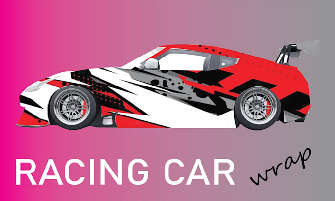 Do itasha wrap racing car wrap livery car wrap by Alezyshaw | Fiverr