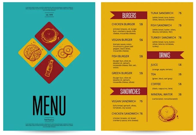 Design your restaurants,bars menu using menu psychology by Nasheer7864 ...
