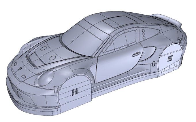 Make 3d models for rc car molds by Starnuti3d | Fiverr