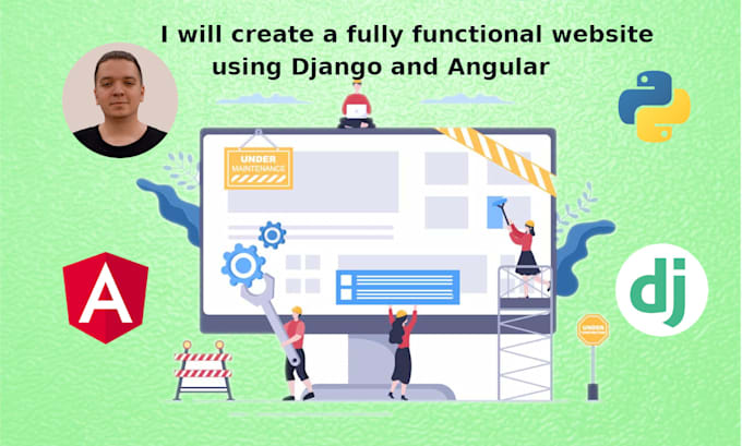 Create A Fully Functional Website Using Django And Angular By Illyadoroshenko Fiverr