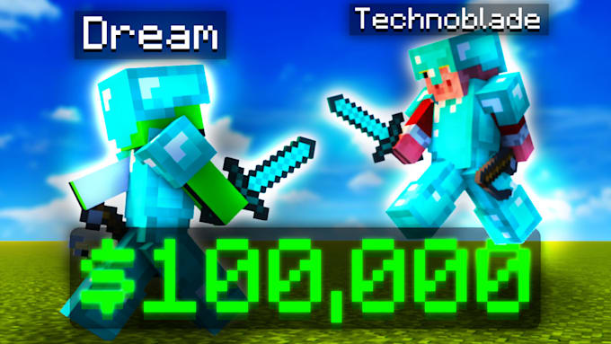 Make a minecraft thumbnail for you by Scammerpablo | Fiverr