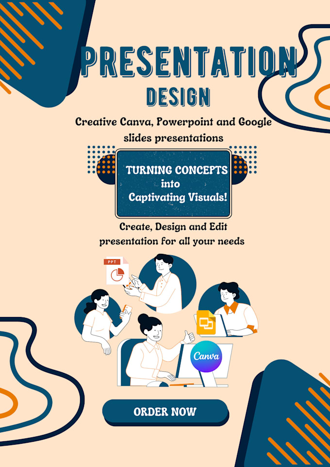 Create a modern and unique presentation design in 6 hours by Reebarf ...