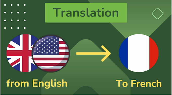 Translate from english to french by Lilli_mlt | Fiverr