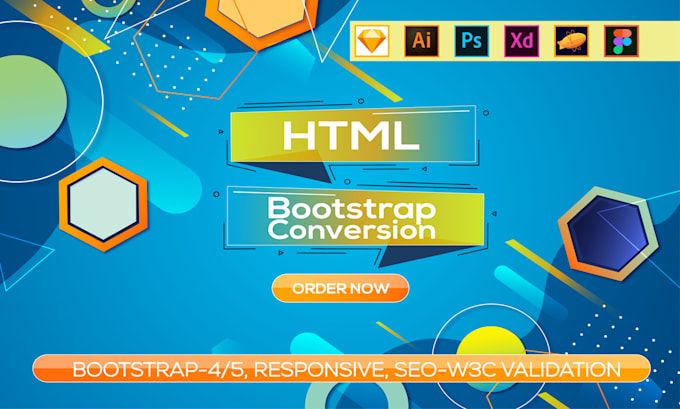 Convert Figma To Html Xd To Html5 Css Psd To Html Responsive Bootstrap 5 By Afianasrin Fiverr