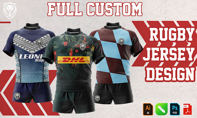 Design cool rugby shirt or jersey for sublimation by Jaenalaripin089 ...