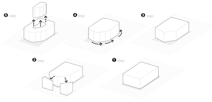 Massing diagram in architecture by Sevgibatrk | Fiverr