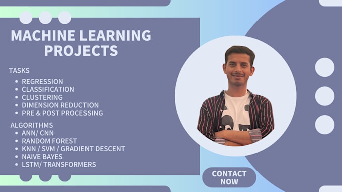 Do machine learning python projects, deep learning task by Pro_ai_dev | Fiverr