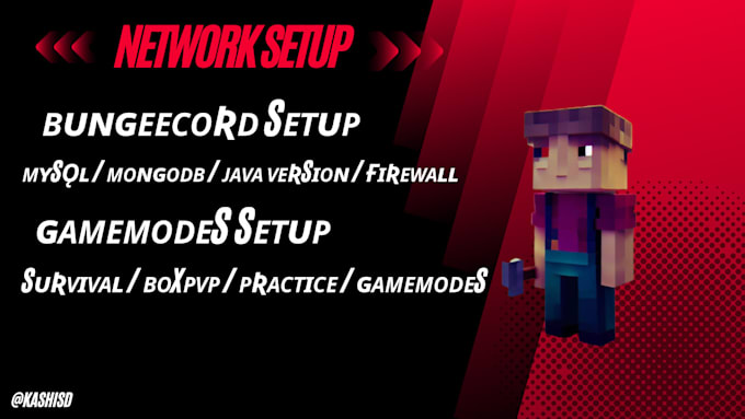 Configure all your minecraft network or server by Kashisd | Fiverr