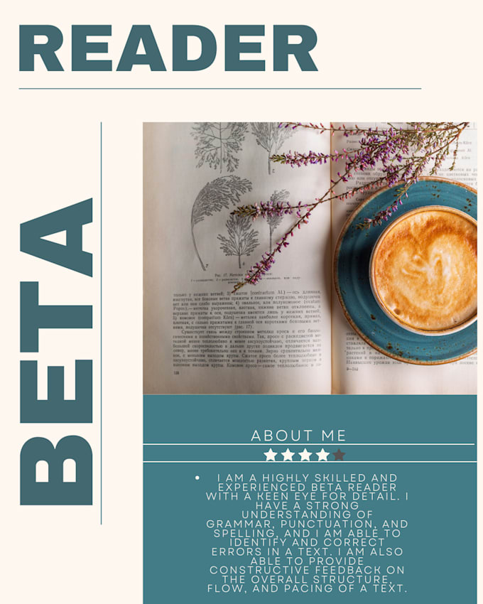 Best free beta reader by Idkforeal | Fiverr