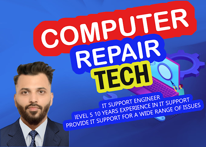 Troubleshoot and fix your pc and laptop issues by Aleekhan | Fiverr