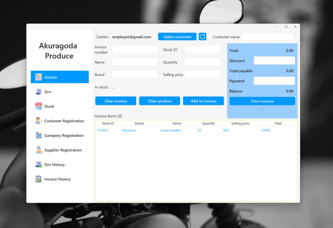 Build custom pos systems and desktop applications by Ntsachira | Fiverr