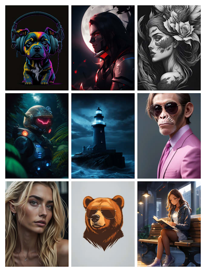 Create professional detailed ai art and realistic portraits by Dprarts ...