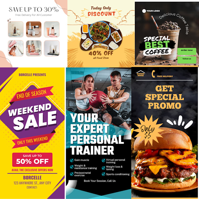 Design animated gif ads banners with express delivery by Howto6292 | Fiverr