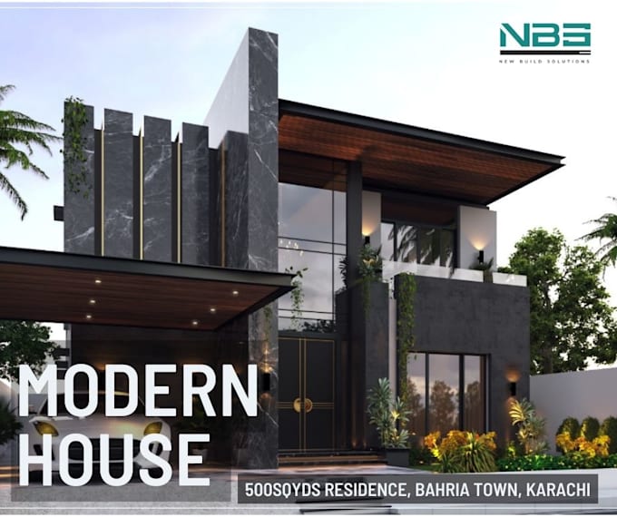 Create 3d design and exterior rendering of architecture by Abdullah1150 | Fiverr